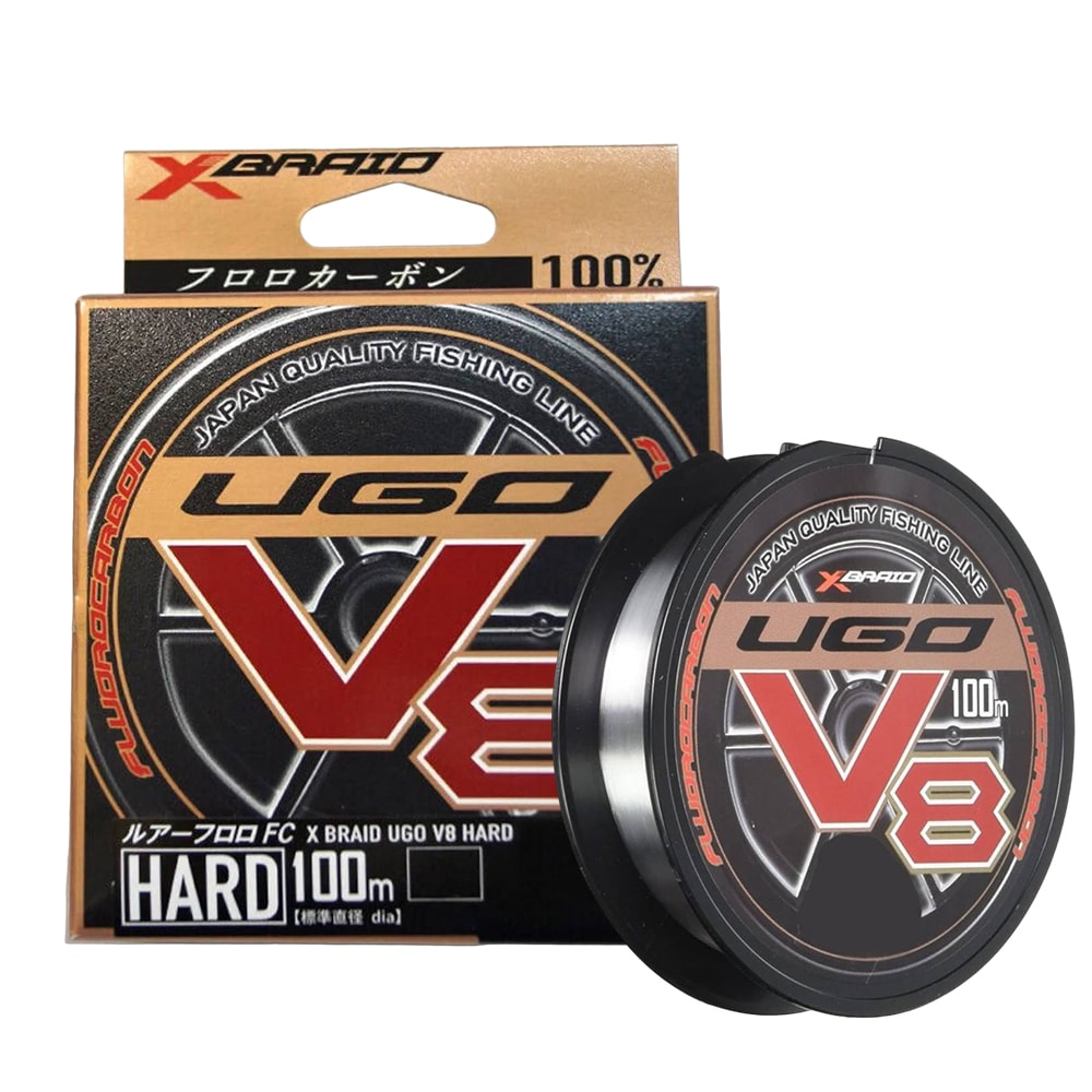 Linha X-Braid UGO V8 Hard PE #3 0.285mm 12lb - 100m