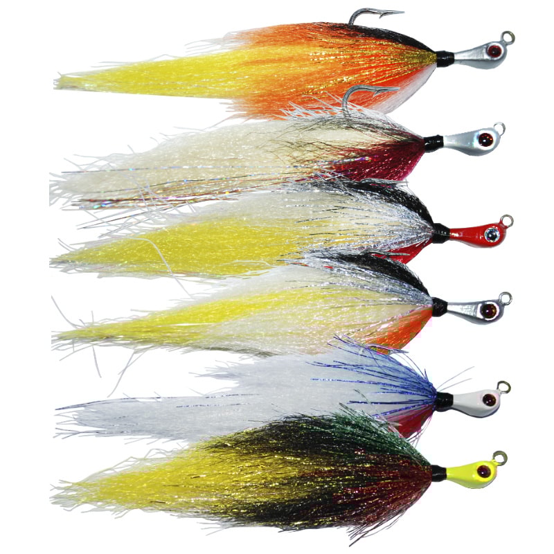 Seleção Especial de Jigs Pesca Aventura (6 Jigs)